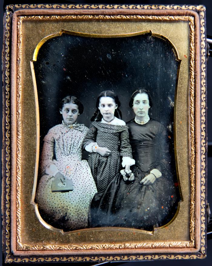 Connecticut Collections : Still Image : Daguerreotype of Cate Coe ...