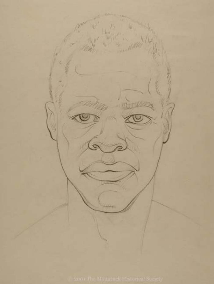Connecticut Collections : Still Image : Drawing of an Unknown Man's ...