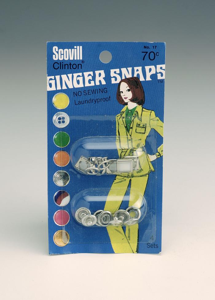 Connecticut Collections : Physical Object : Ginger Snaps Packet [X2007.150]