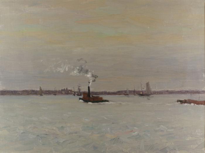 Connecticut Collections : Still Image : Tug with Barge [2009.6.2]