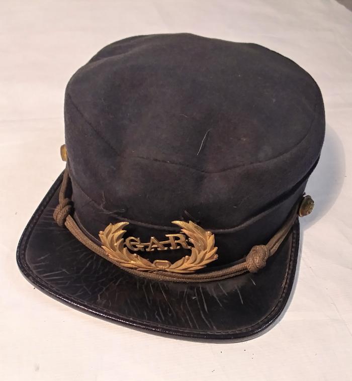 Connecticut Collections : Physical Object : GAR Cap [X72.200]