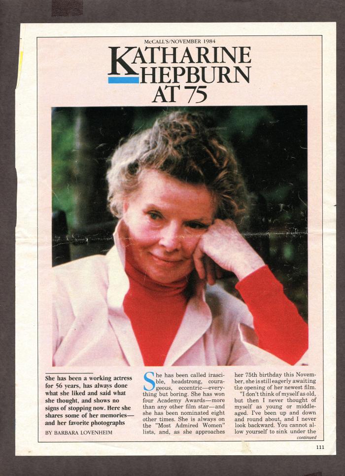 Connecticut Collections : Physical Object : McCall's Magazine loose ...